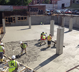 Base Building Projects by Hardesty Concrete Construction Inc. - The Adamo, 1827 Adams Mill Road ...